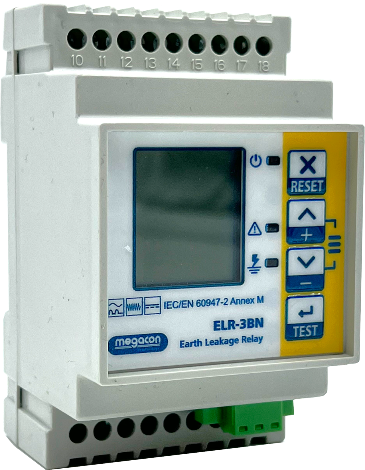 Typ B jordfelsrelä | Megacon AB